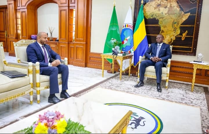 GABON : Le Chef de l’État devise avec le Secrétaire Général de l’OAECP ...